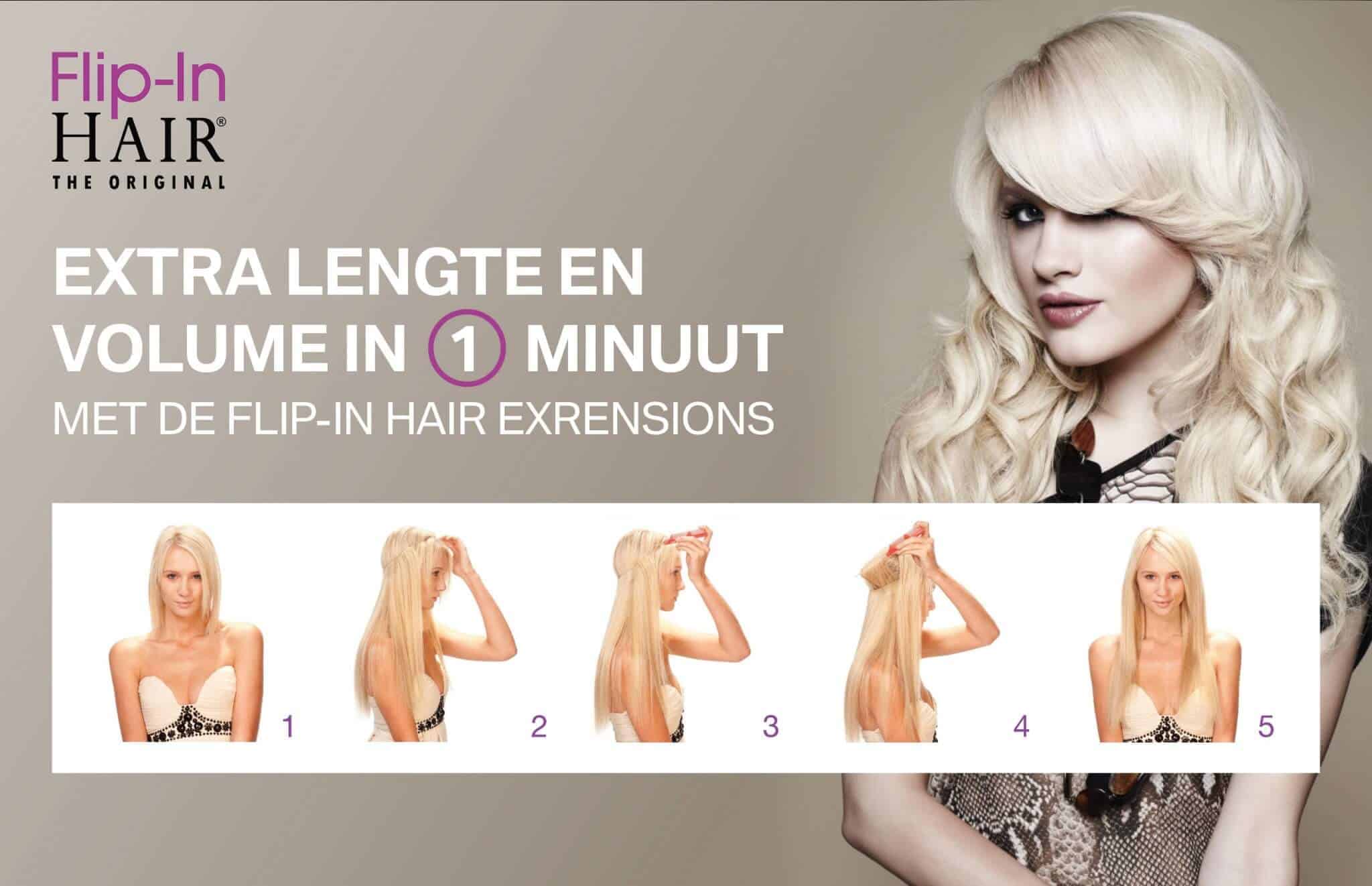 Hoe breng je een Dante Couture (flip-in) aan in je haar? - Haarvisie